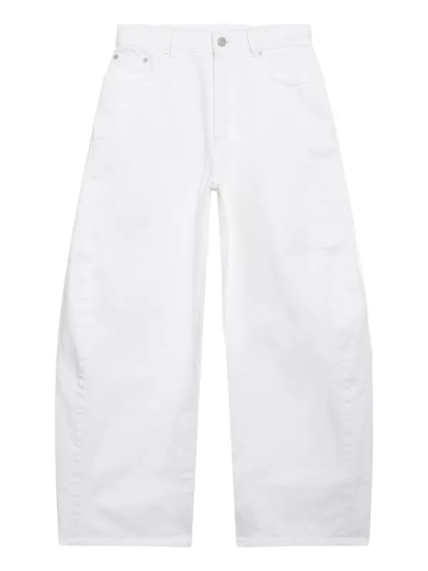 Alaïa Rodeo Denim Trousers - White