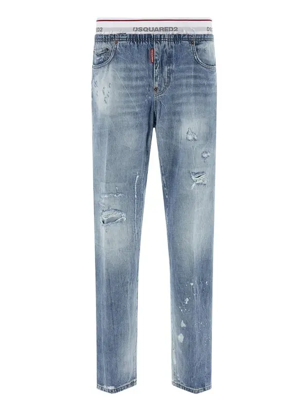 Dsquared2 Denim Jogger Jeans - Blue