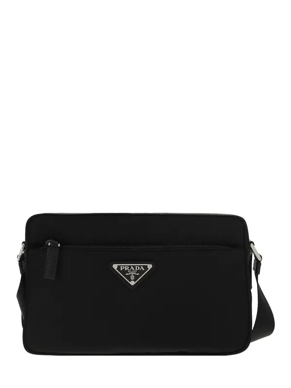 Prada Re-nylon Crossbody Bag - Black