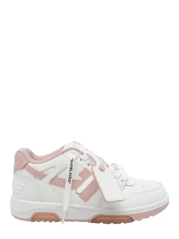 Off-White Leather Off Out Of Office Sneakers - White