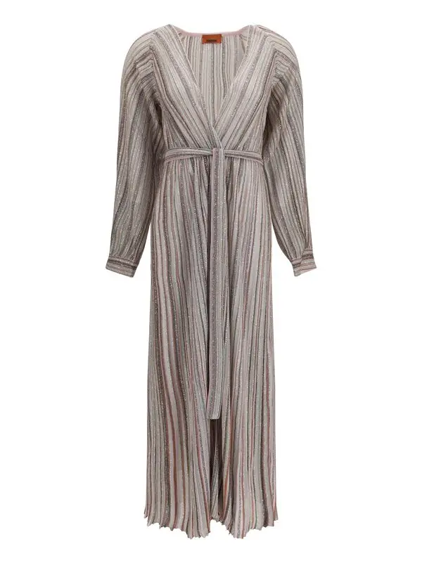 Missoni Long Sequin Cardigan Dress - Multicolor