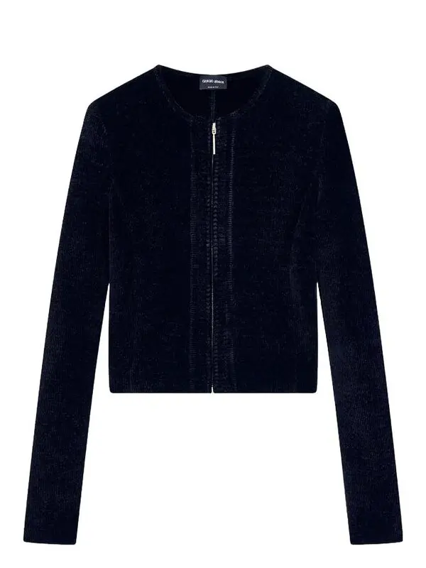 Giorgio Armani Jackets Fitted Jackets - Blue