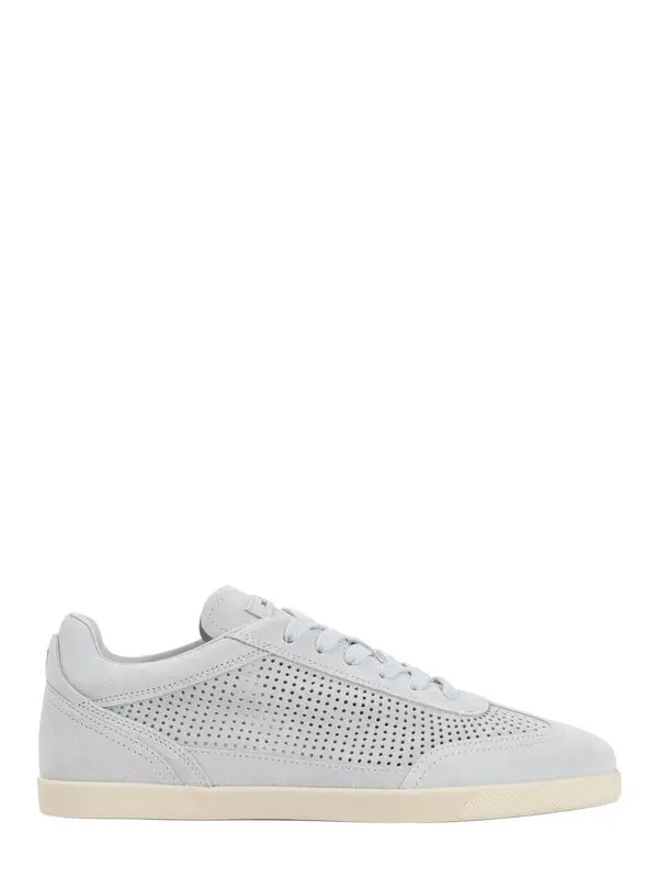 Kiton Suede Sneakers - White