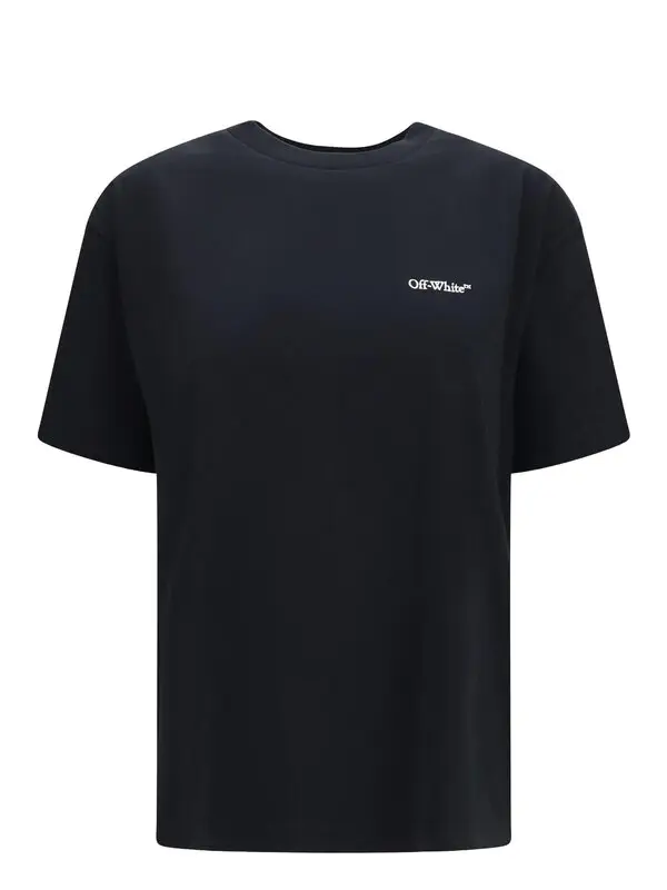 Off-White Arrow Out Flower T-shirt - Black