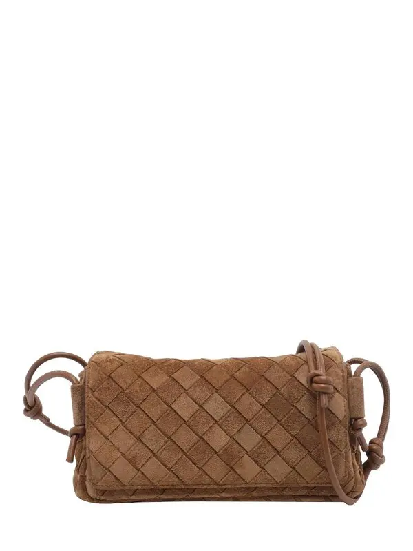 Bottega Veneta Notturno Pouch - Brown