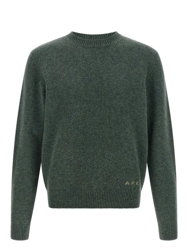 A.p.c. Edmond Wool Jumper - Green