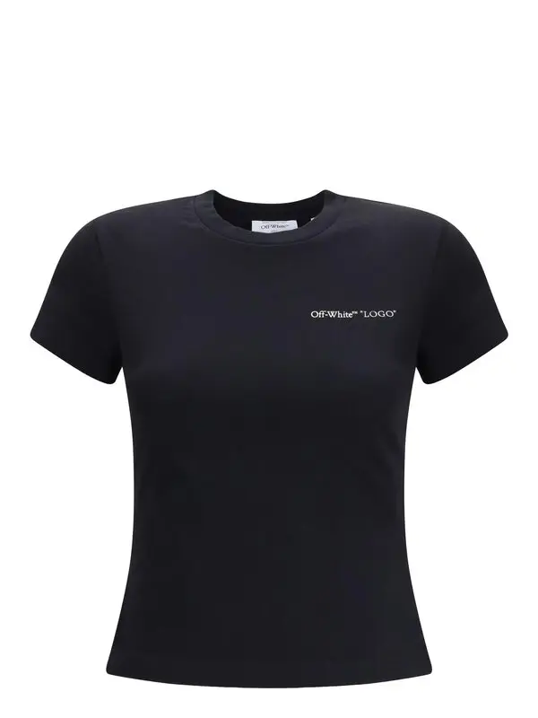 Off-White Printed T-shirt - Black