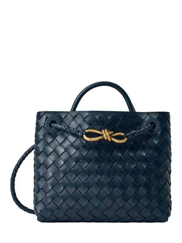 Bottega Veneta Medium Andiamo Handbag - Blue