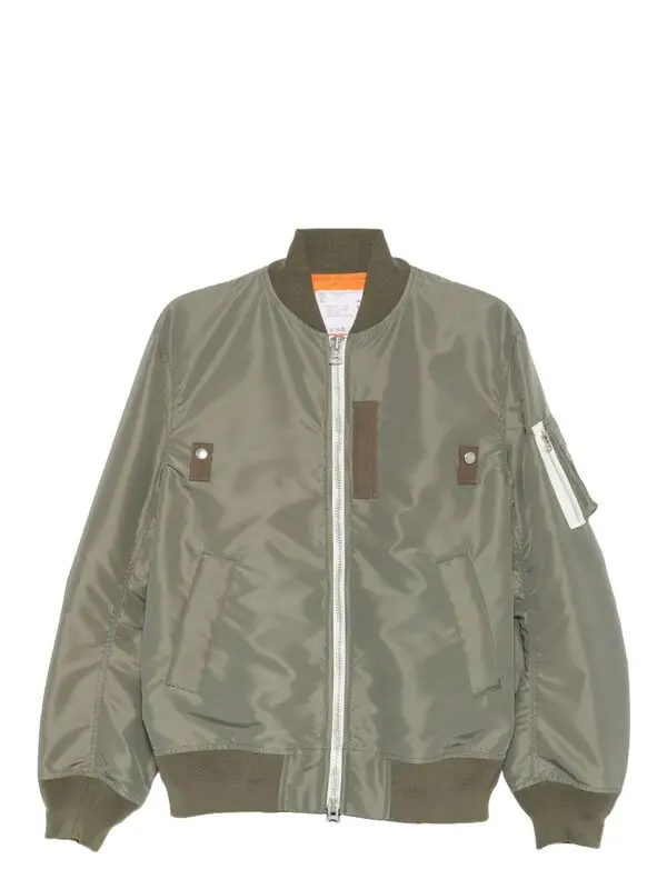 Sacai Nylon Bomber Jacket - Multicolor