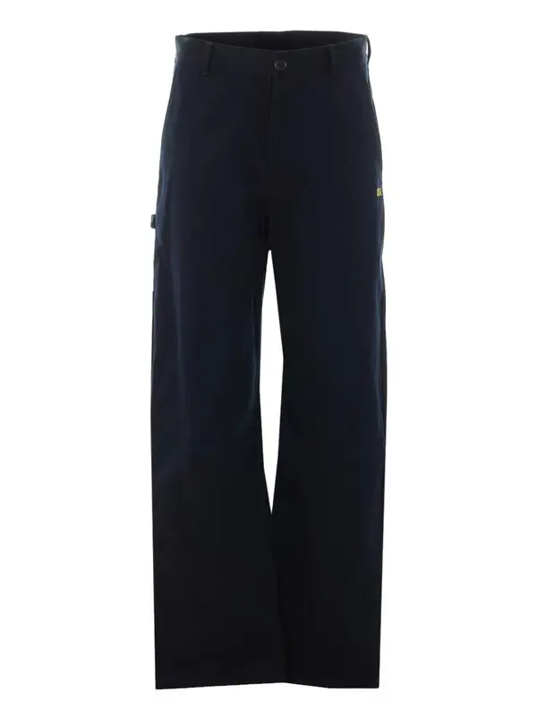 Loewe Embroidered Double L Pants - Blue