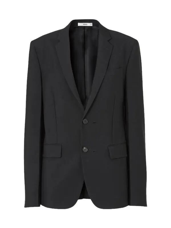 Fendi Jackets Blazers - Black