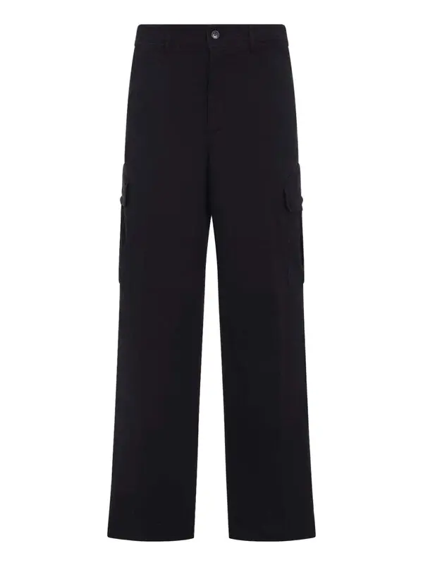 Dries Van Noten Paxer Bis Cargo Pants - Black