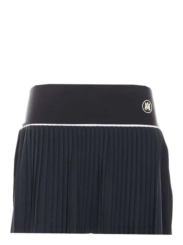 Amiri Round Ma Active Skirt - Black