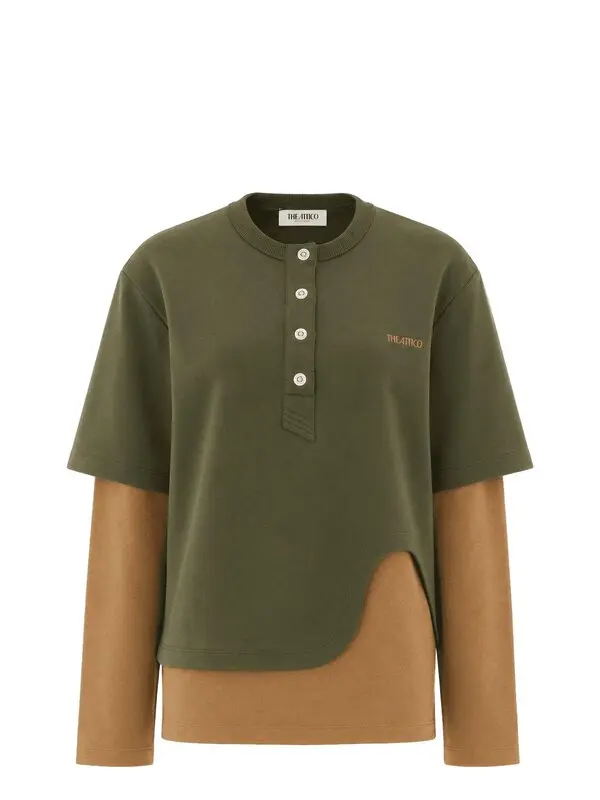 Attico Logo Sweatshirt - Green