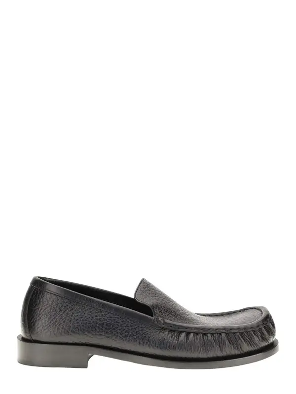 Dries Van Noten Leather Loafers - Black