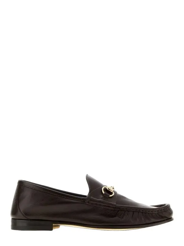 Gucci Lugano Leather Loafers - Multicolor