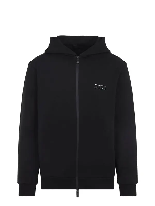 Moncler Cotton Sweatshirt - Black
