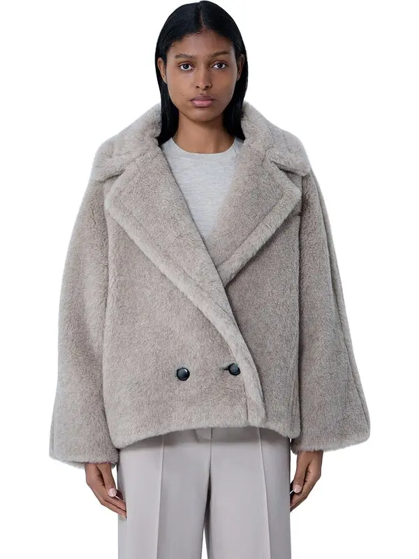 Max Mara Boxy Coat - Cream