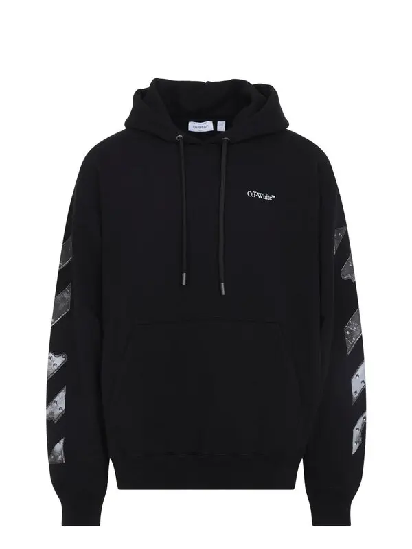Off-White Metal Arrow Skate Hoodie - Black