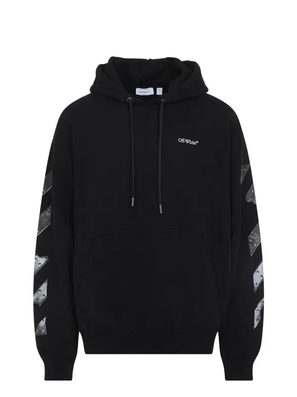 Off-White Metal Arrow Skate Hoodie - Black