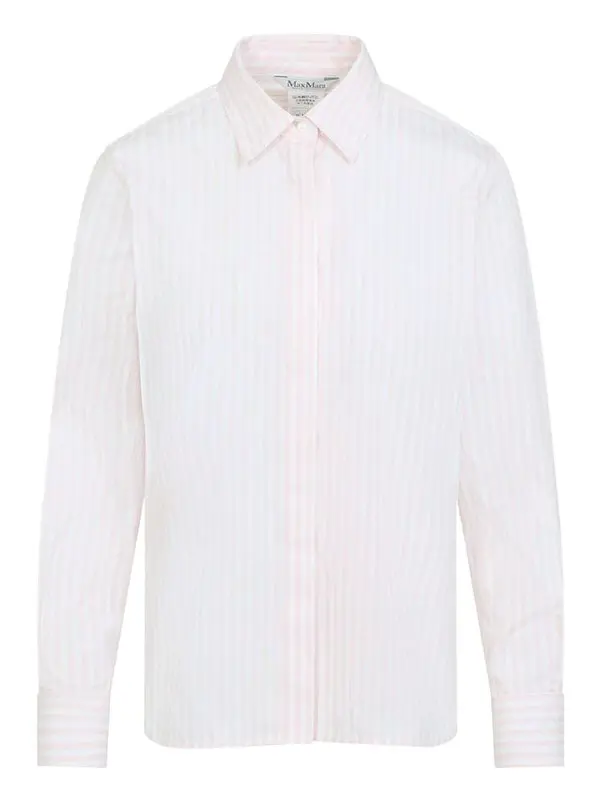 Max Mara Accenni Striped Cotton Shirt - Multicolor