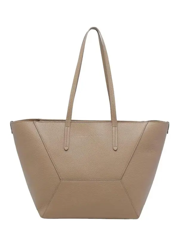 Brunello Cucinelli Neutrals Tote Bags - Cream