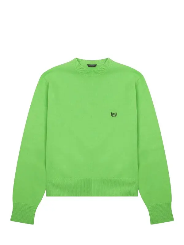 Balenciaga Jersey With Logo - Green