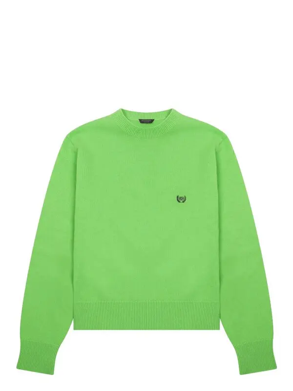 Balenciaga Jersey With Logo - Green