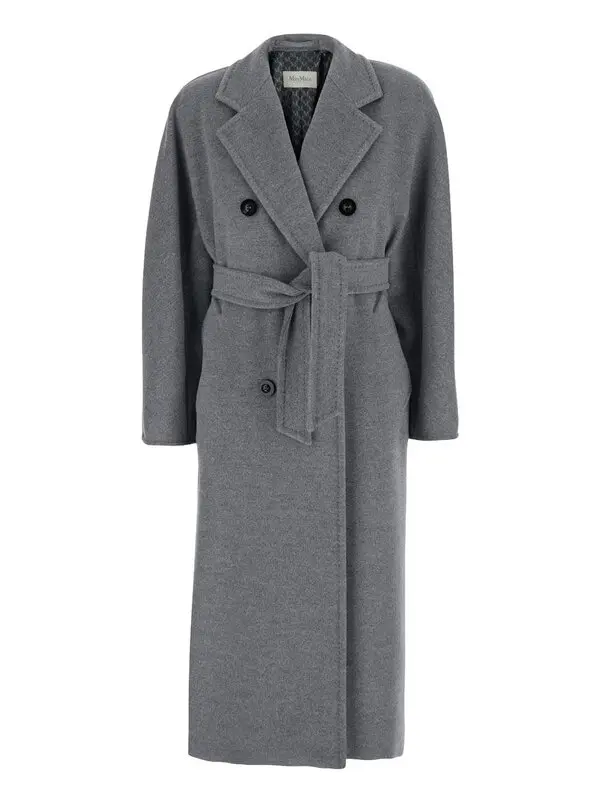 Max Mara Madame Wool And Cashmere Coat - Multicolor