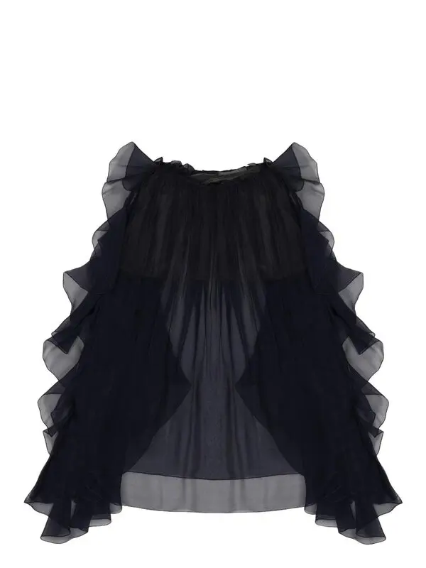 Alberta Ferretti Silk Shirt - Blue