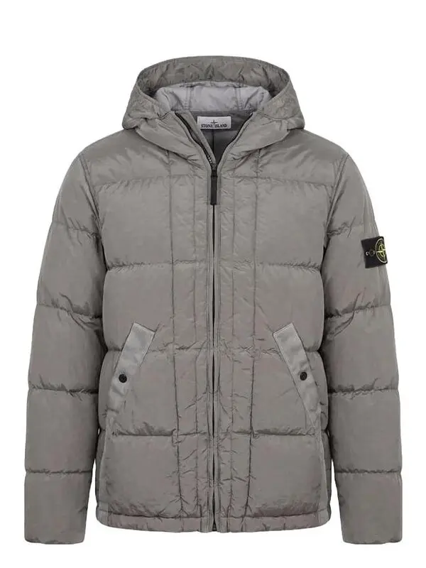 Stone Island Padded Down Jacket - Gray