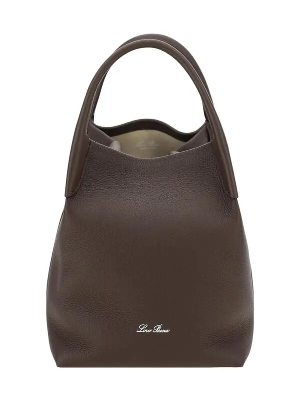 Loro Piana Small Bale Bucket Bag - Brown
