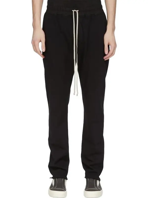Rick Owens Trousers Track Pants - Black