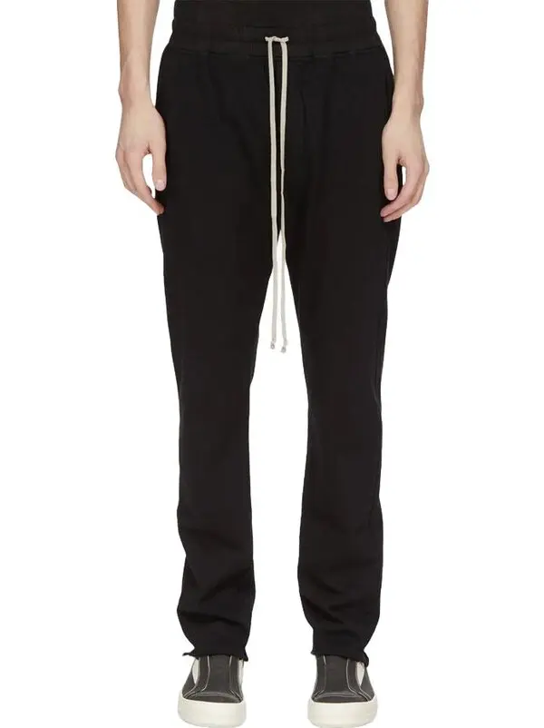 Rick Owens Trousers Track Pants - Black