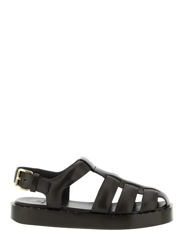 Church's Reika Leather Sandals - Brown