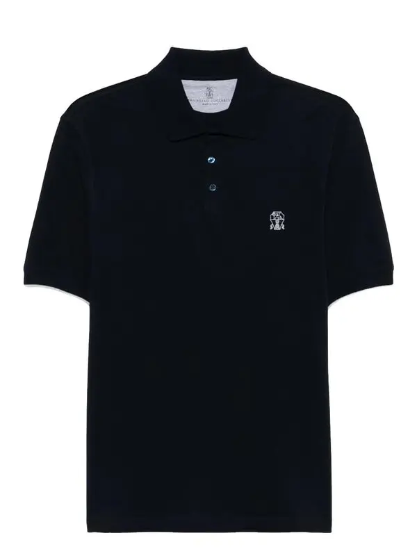 Brunello Cucinelli Polo Shirts - Blue
