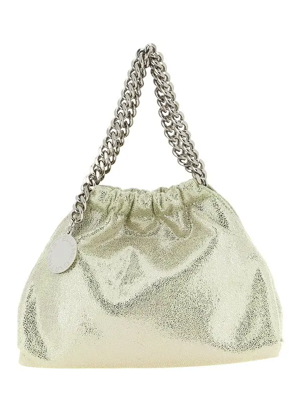 Stella McCartney Falabella Mini Drawstring Handbag - Green
