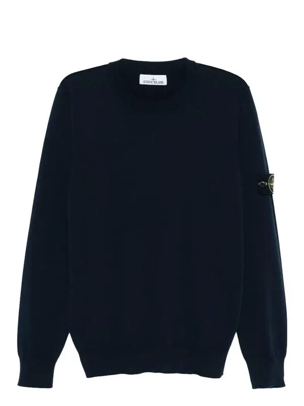 Stone Island Crew-neck Pullover - Blue