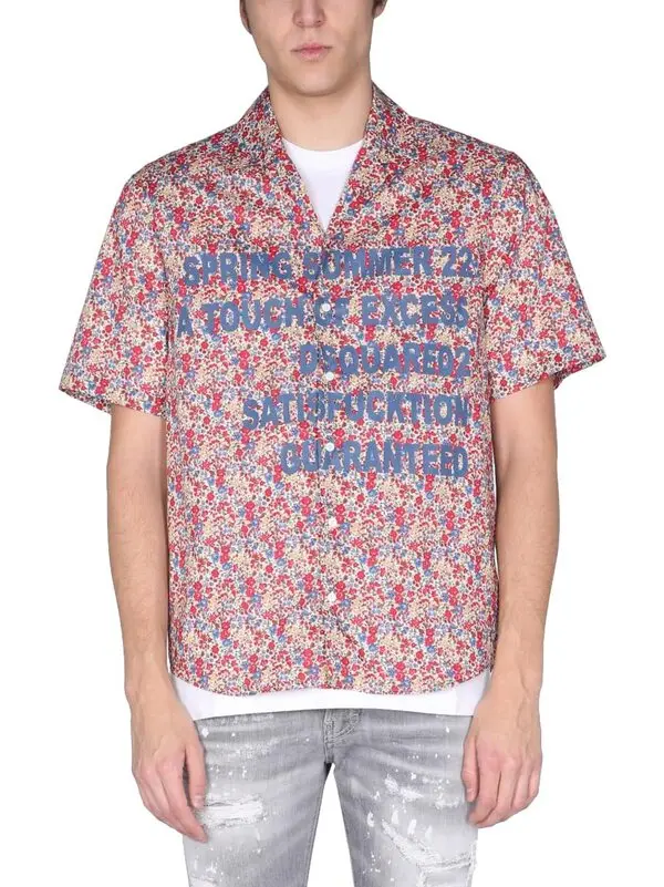 Dsquared2 Bowling Shirt - Multicolor