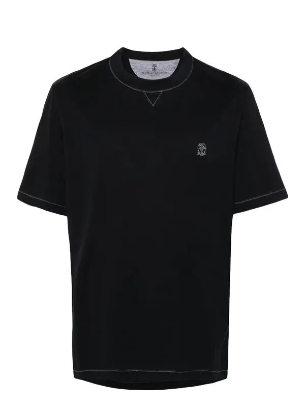 Brunello Cucinelli T-shirts & Vests T-shirts - Blue