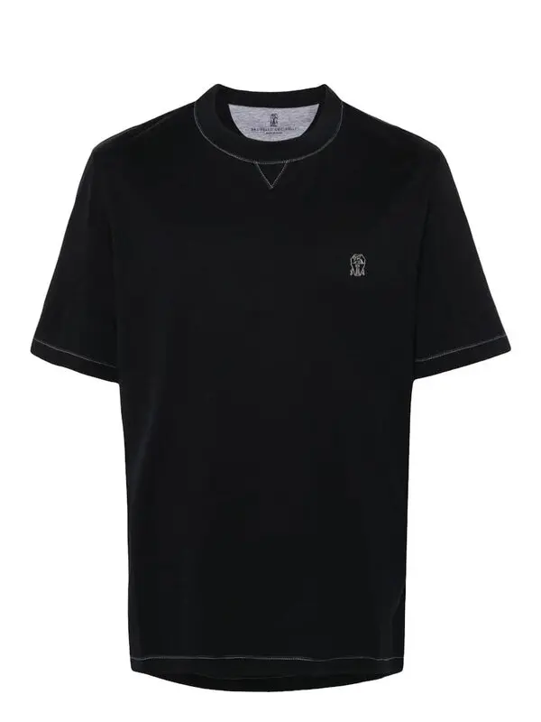 Brunello Cucinelli T-shirts & Vests T-shirts - Blue