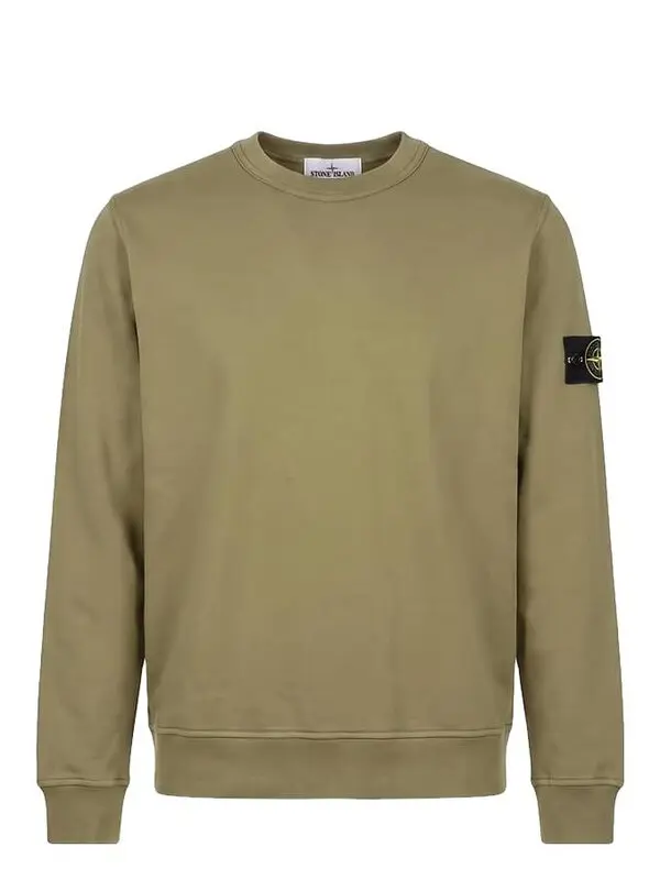 Stone Island Crew Neck Pullover - Green