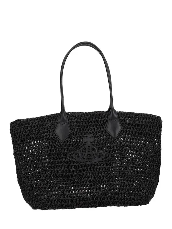 VIVIENNE WESTWOOD Alana Small Tote Bag - Black