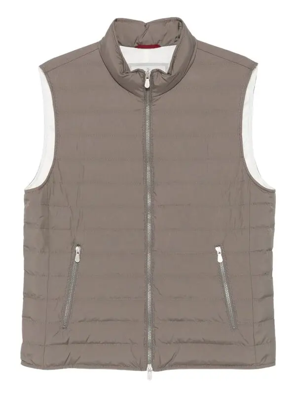 Brunello Cucinelli Down Vest - Multicolor