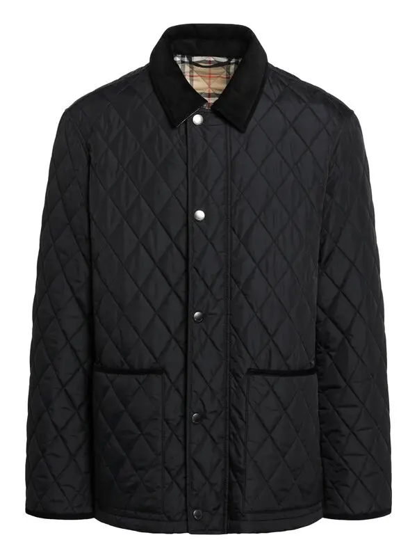 Burberry Haddington Quilted Nylon Jacket - Black