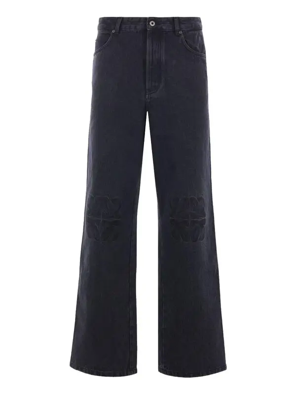 Loewe Anagram Denim Jeans - Multicolor