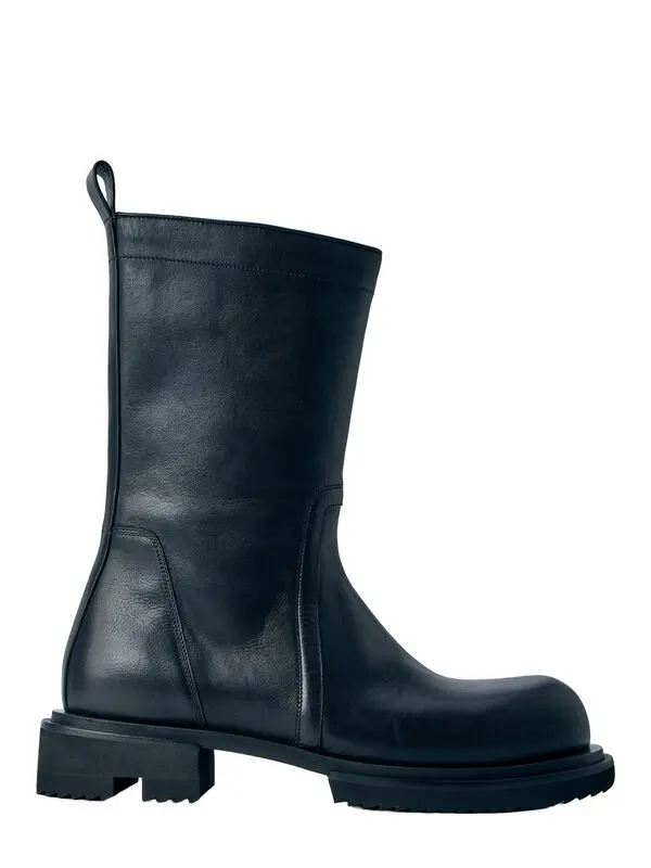 Rick Owens Creeper Gabe Boots - Black