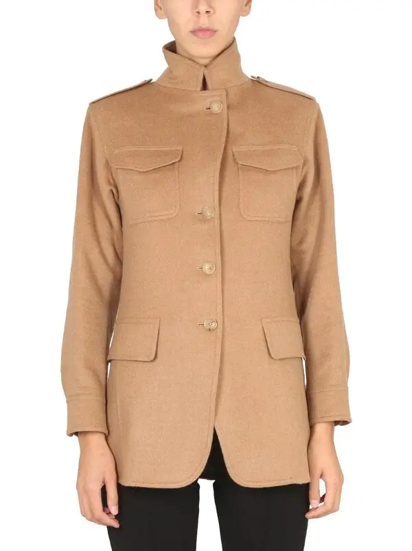 Max Mara Peonies Jacket - Cream