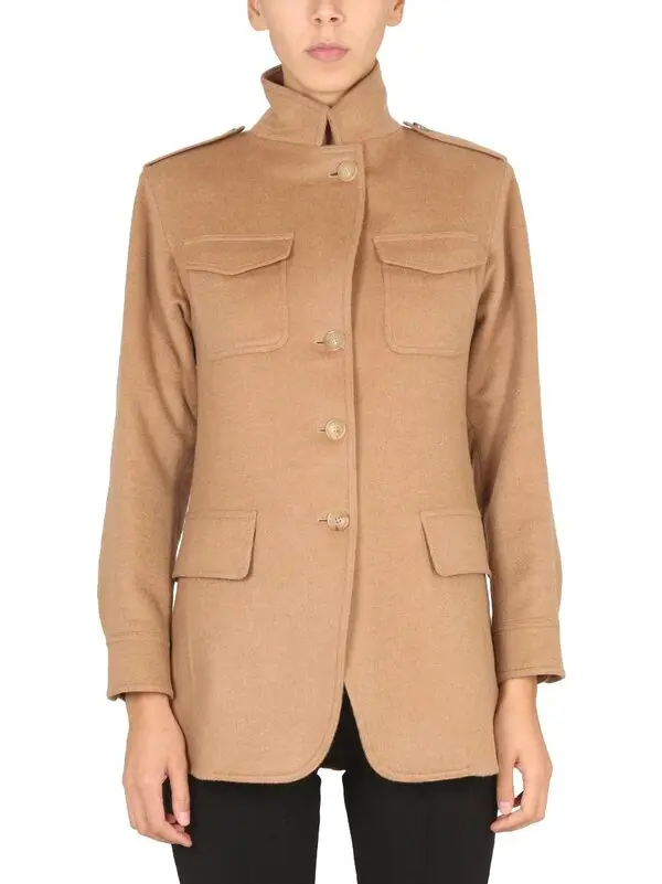 Max Mara Peonies Jacket - Cream