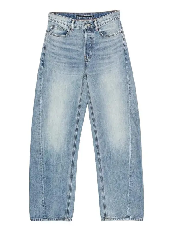 Alexander Wang Wide-leg Denim Jeans - Blue